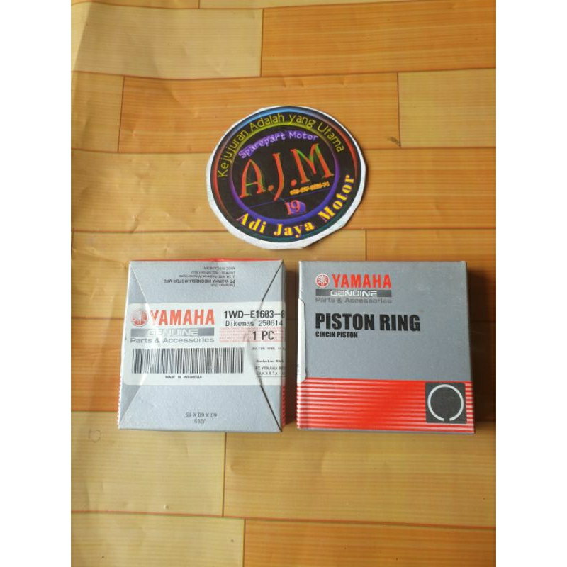 Old Yamaha R25 MT25 Piston Ring Os Oversize ZERO STD Original 1WD ...