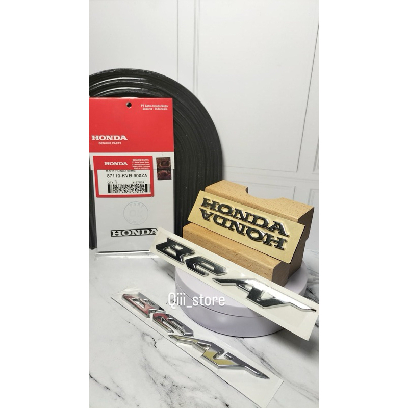 Honda beat emblem and honda emblem and honda label in original silver ...