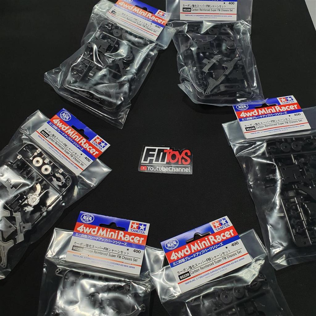 95239 Carbon Reinforceed Super FM Chassis Set Chassis SFM Carbon Ori ...