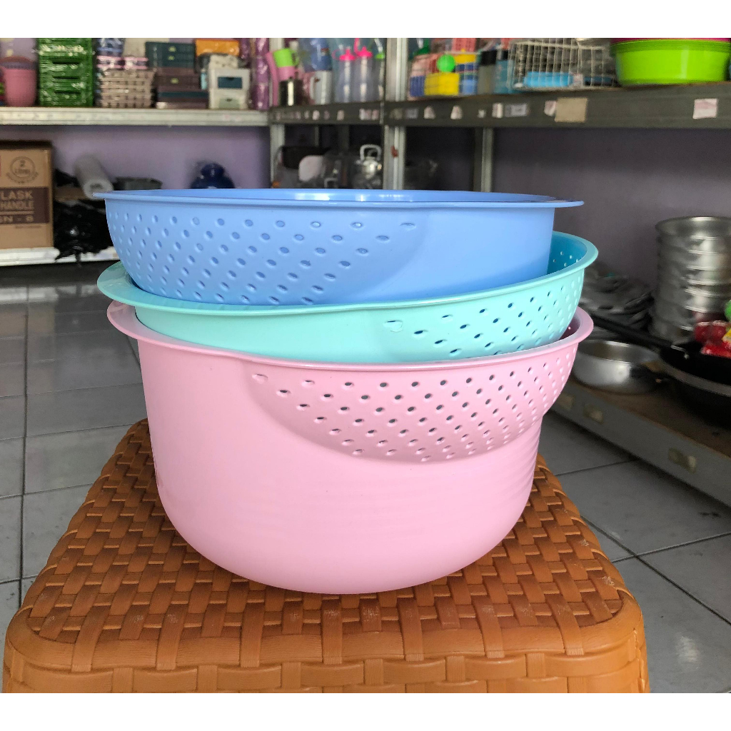 Shoji rice washing basin Rice strainer/vegetable and fruit washing ...