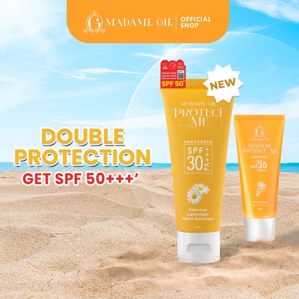 Madame Gie Madame Protect Me Sunscreen SPF 30 PA+++60ml (New) | Shopee ...