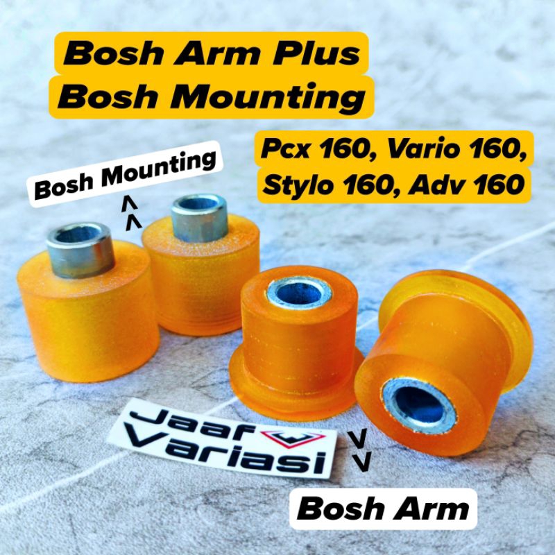 Bosh Arm Pcx 160 Vario Adv Stylo Rubber Engine Mounting Polyurethane ...
