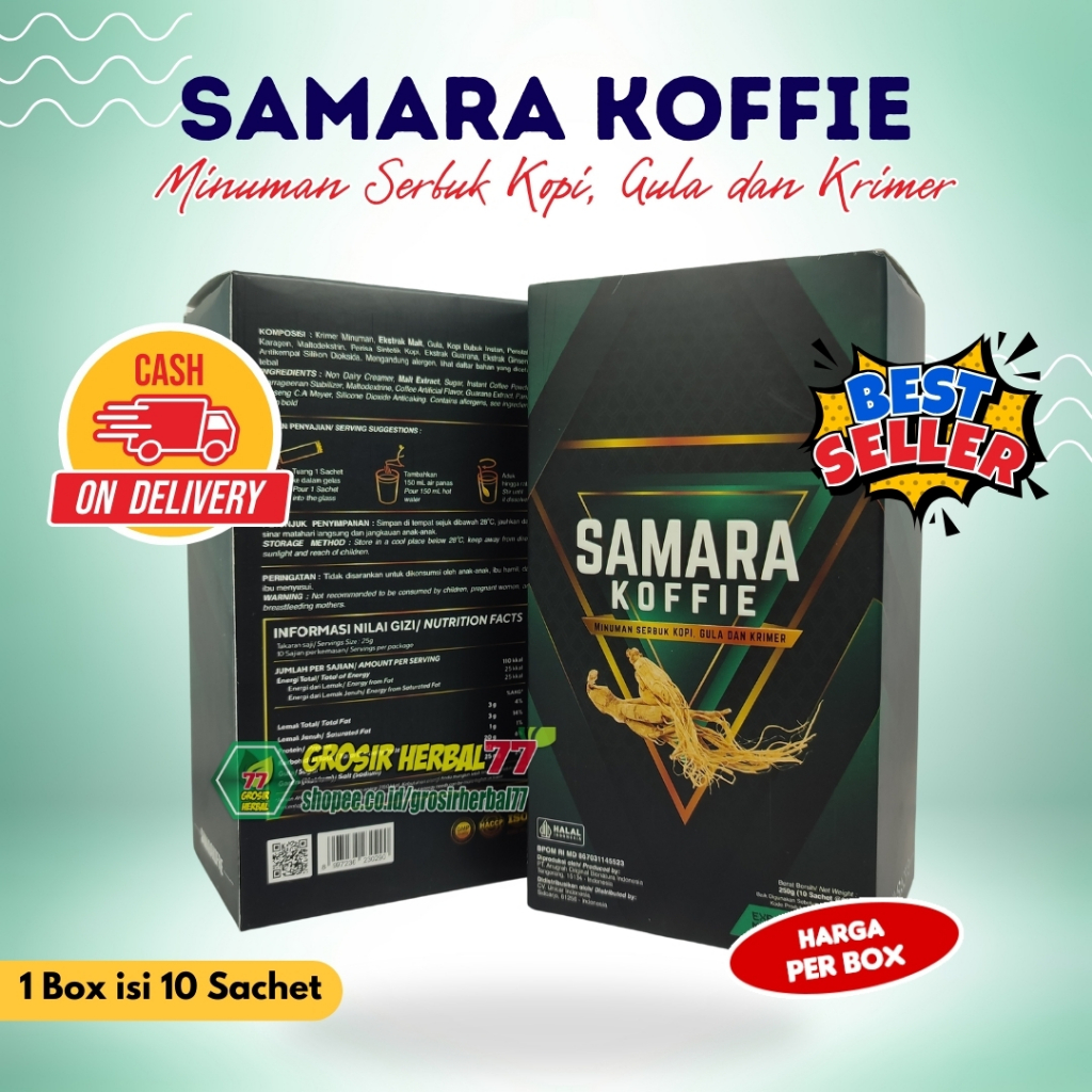 Samara Coffee / Samara Koffie Coffee Flavored Powder Drink Sugar ...