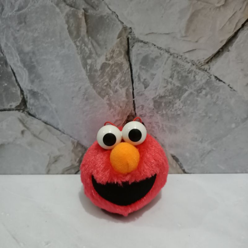 GANTUNGAN Keychain/keychain/ Elmo Newtag Head Doll Key Original Sesame ...