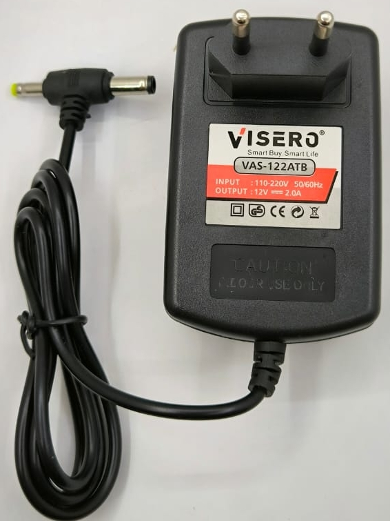 Adapter 12V 2A JACK T VISERO / ADAPTER 12V 2A LARGE-SMALL JACK VISERO ...