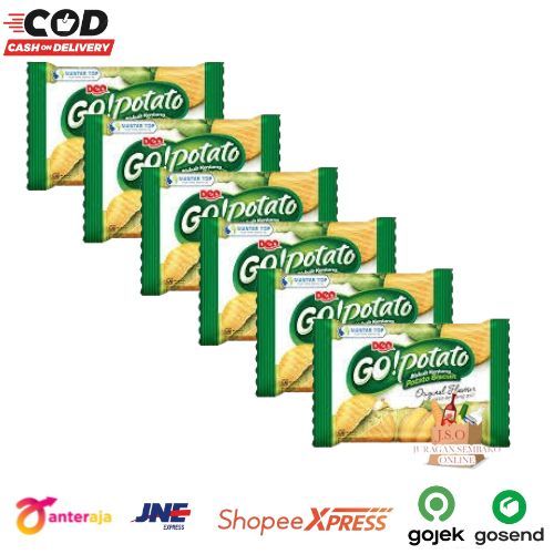 [JSO] Deo Go!Potato Go Potato Biscuit Potato Pack Contents 20 x 8gr ...