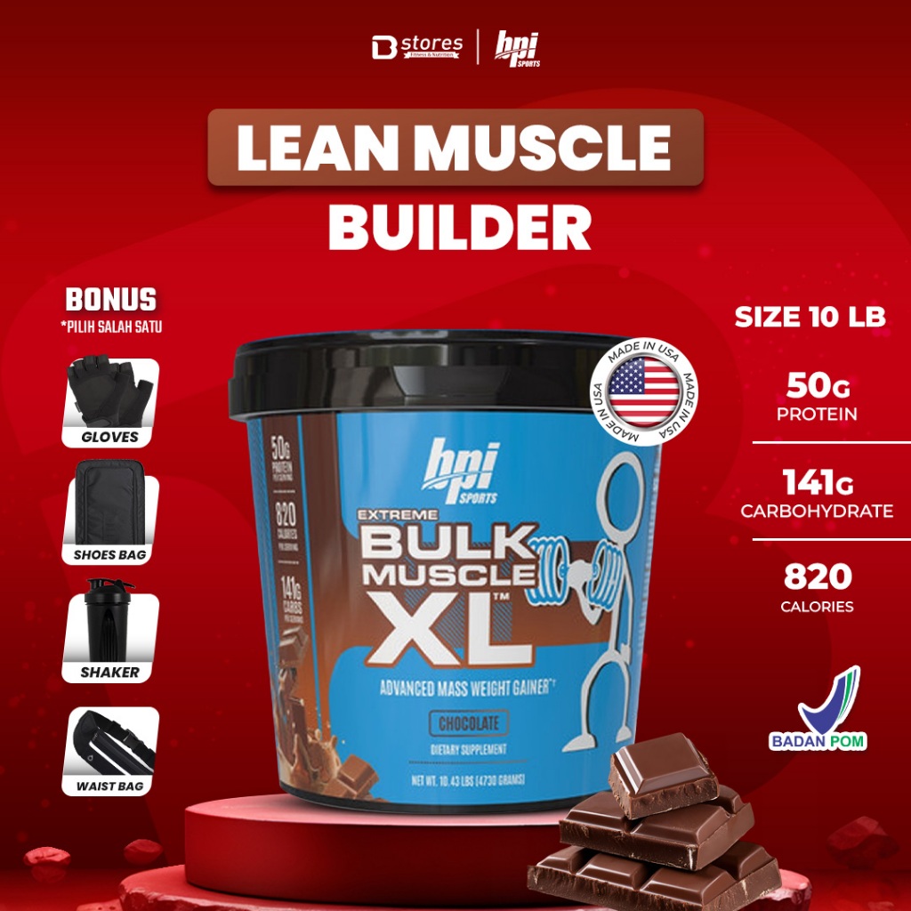 Bpi Bulk XL Mass Gainer 10lb Bstores | Shopee Malaysia