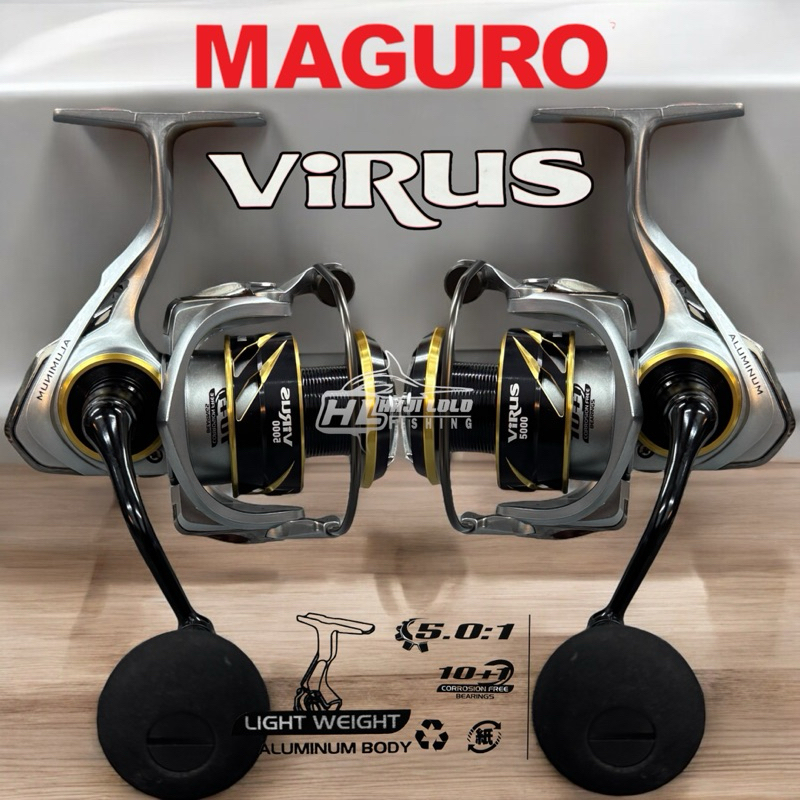 Maguro Virus SW Spinning Reel | Shopee Malaysia