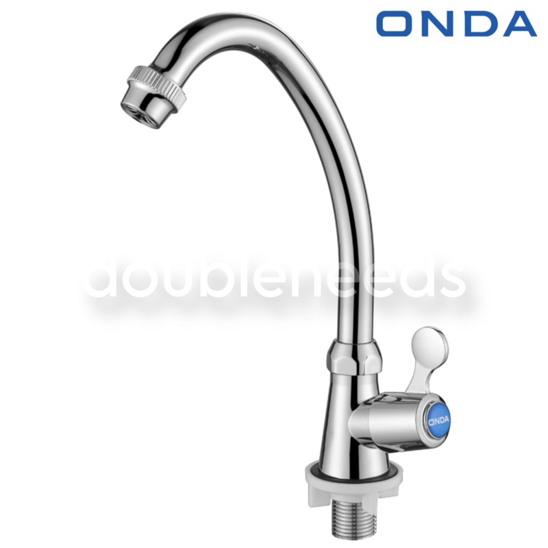Onda Gooseneck Kitchen Water Faucet 1/2"/kitchen Sink Faucet | Shopee ...