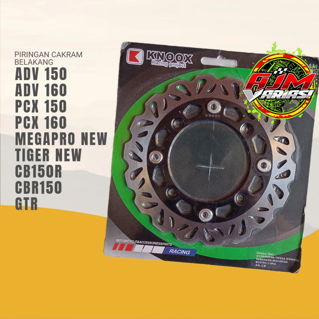 Rear Disc Plate ADV 150, ADV 160, PCX 150, PCX 160, Vario 160, GTR ...