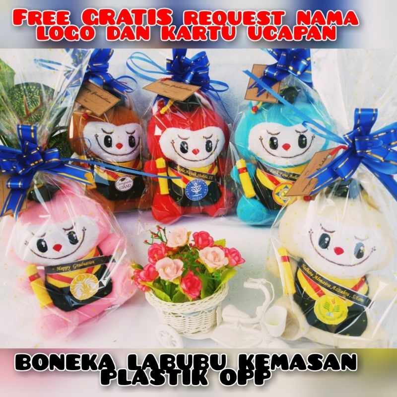 Labubu Graduation Doll uk±16 cm OPP plastic packaging / parcell ...