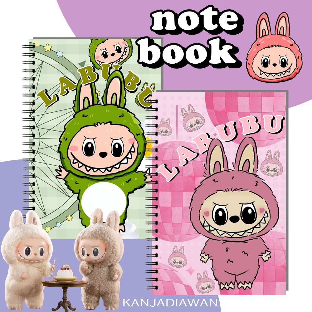 Labubu Notebook Labubu The Monster Book | Shopee Malaysia