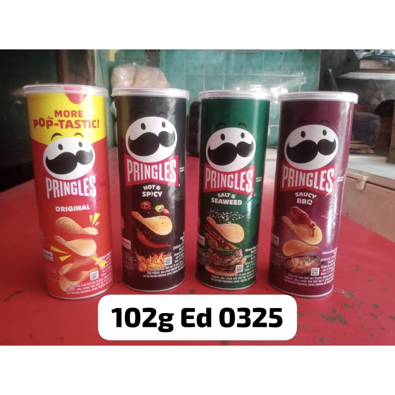 Pringles all variant 102gr ed 03/2025 | Shopee Malaysia