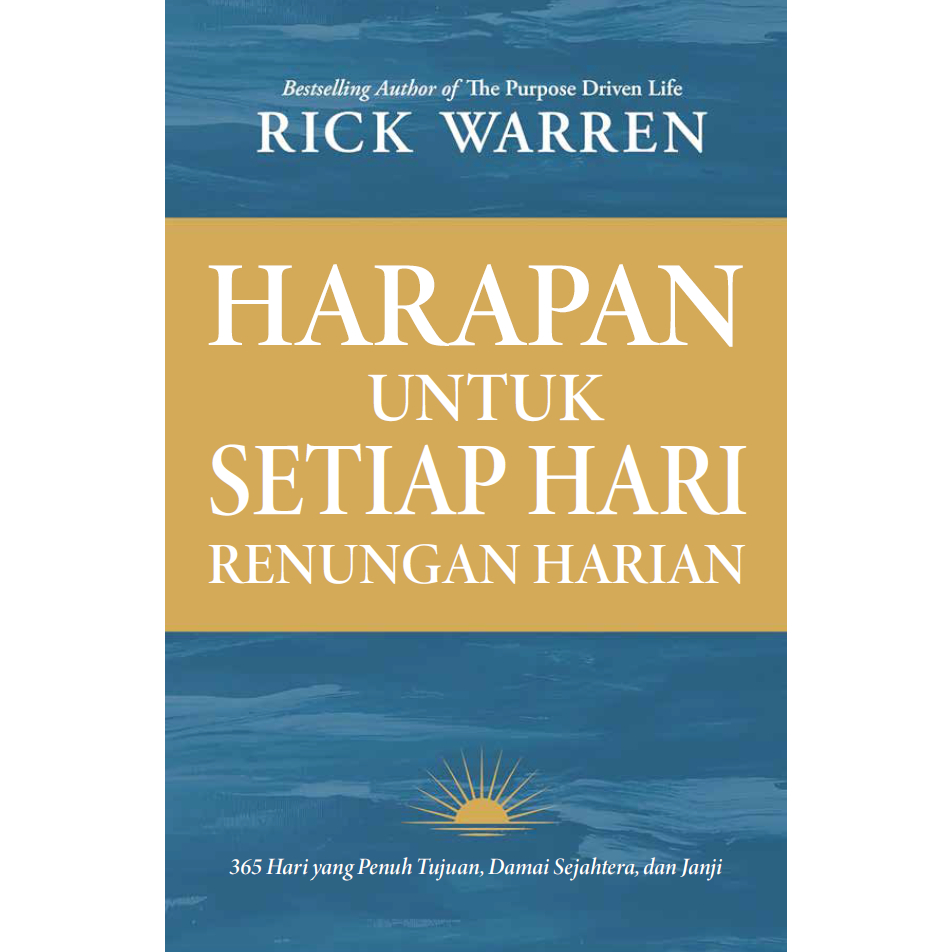 Hope for Every Day - Rick Warren - Christian Spiritual Book | Shopee ...