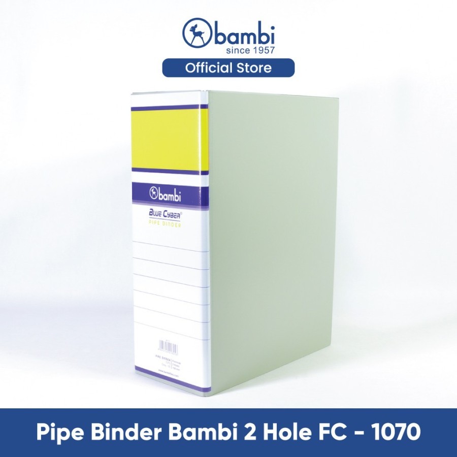 Ordner Pipe Binder With Full Spine 4 Color Labels FC 100mm #1070 KING ...