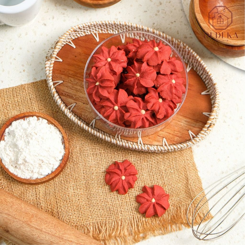 Red velvet Syringe Cake/red velvet Cookies/homemade Cookies | Shopee ...
