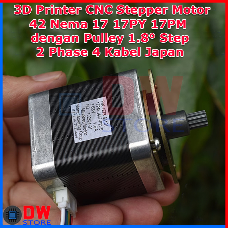 Cnc 3D Printer Stepper Motor 42 Nema17 Nema17 With Pulley 17PM 17PY ...