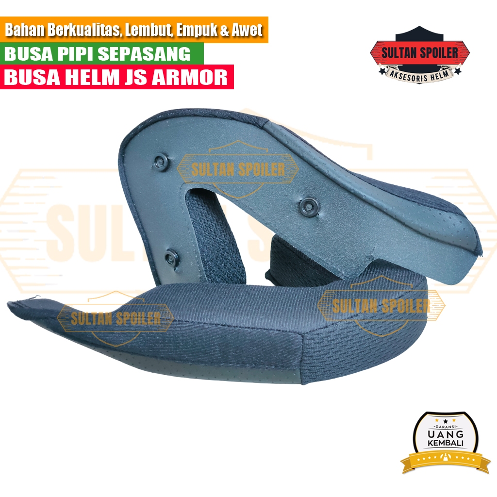 Foam Helmet JS Armor Yakuza Half Face Foam Cheek Pad JS Armor | Shopee ...