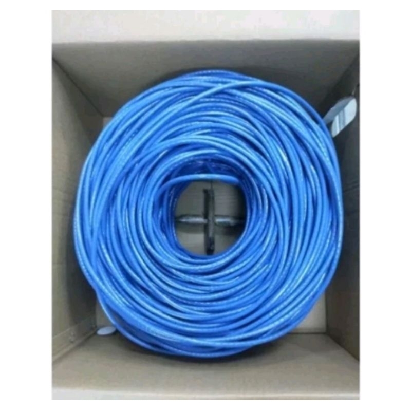 Belden cat6e LAN cable UTP cat6e LAN cable Blue 1 Roll 305 meters ...