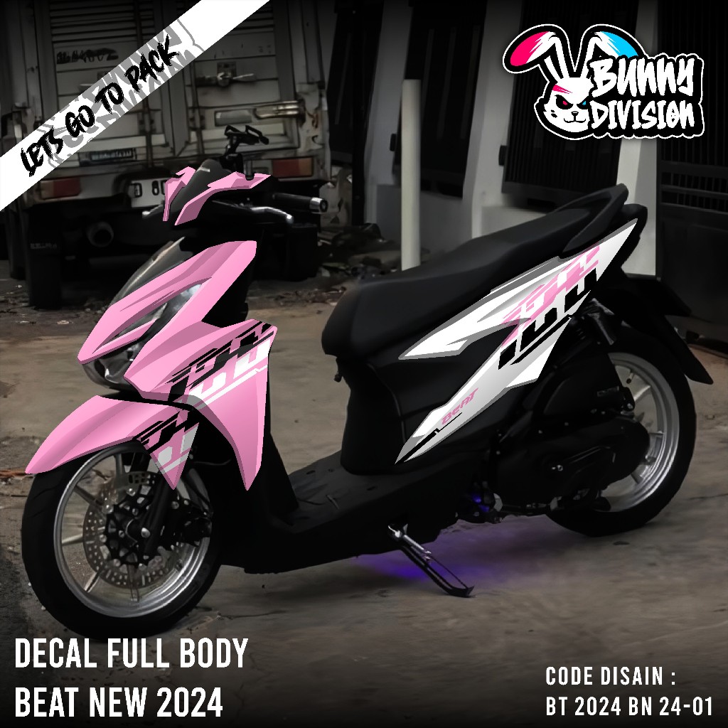 Newest Decal Sticker Honda Beat CBS STREET Smart Key Remote Full body ...