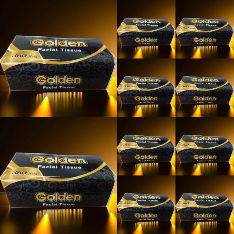 Golden facial tissue 360 strands - Smooth and soft facial tissue ...