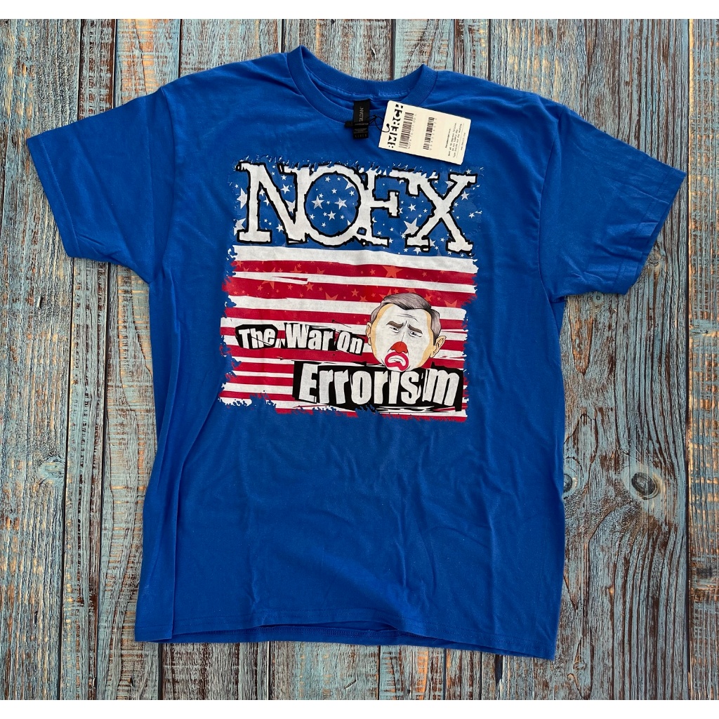 Nofx Band T-Shirt - War on Errorism Official Merchandise | Shopee Malaysia