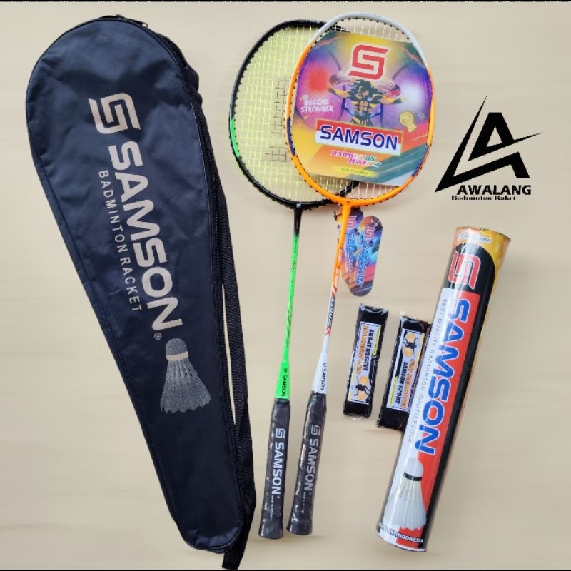 LOKAL Local compound badminton racket with PBSI logo, badminton racket ...