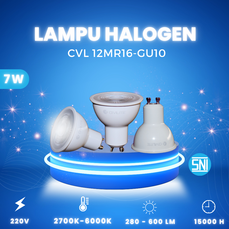 Civilite MR 7 Watt GU10 COB Spot LED Lamp | Shopee Malaysia