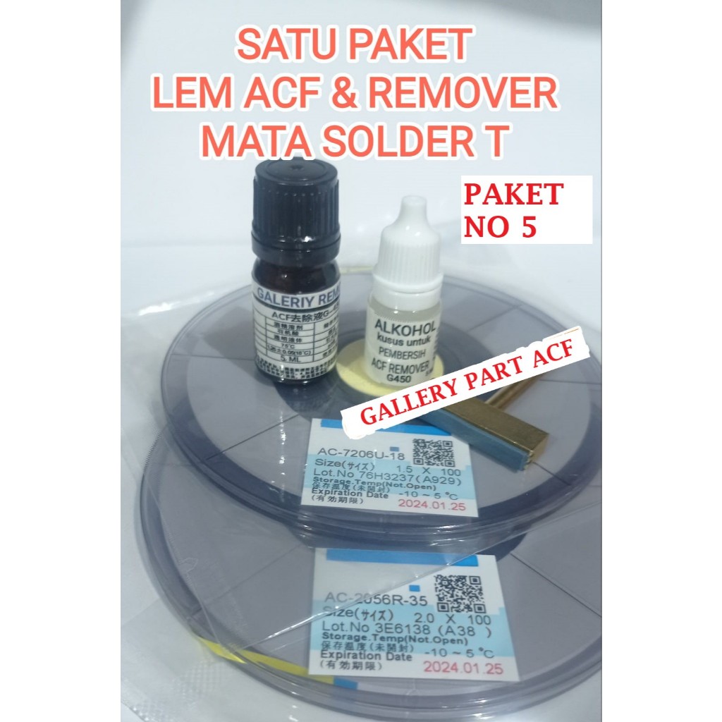 MATA Acf AC 7206 Glue Package For Attaching COF To TCON PCB Line+ACF ...