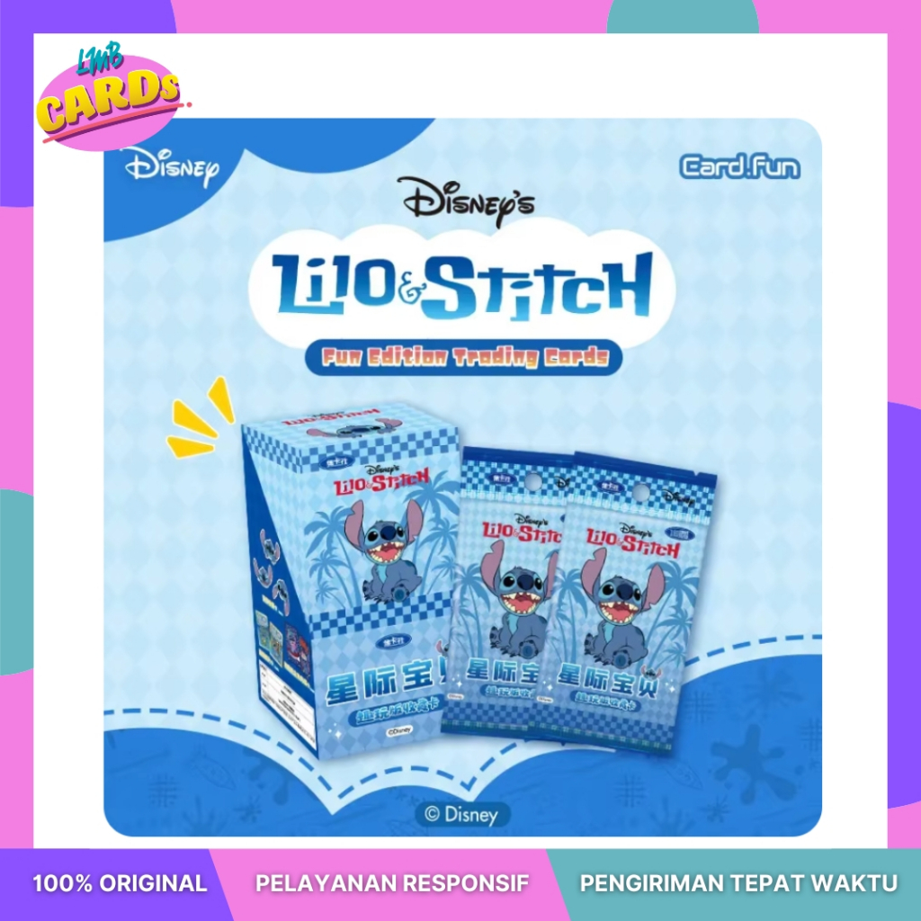 [CARD Fun] Lilo and Stitch 1ST Cards Collectibles TCG - 100% ORI -1 Box ...