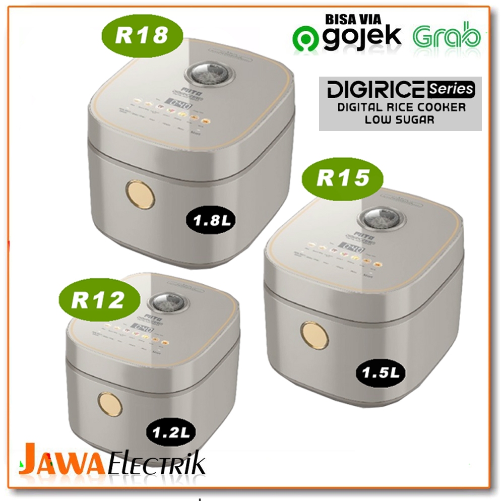 Mito Digital Rice Cooker Low Sugar R12/R15/R18 NEW 2025 | Shopee Malaysia