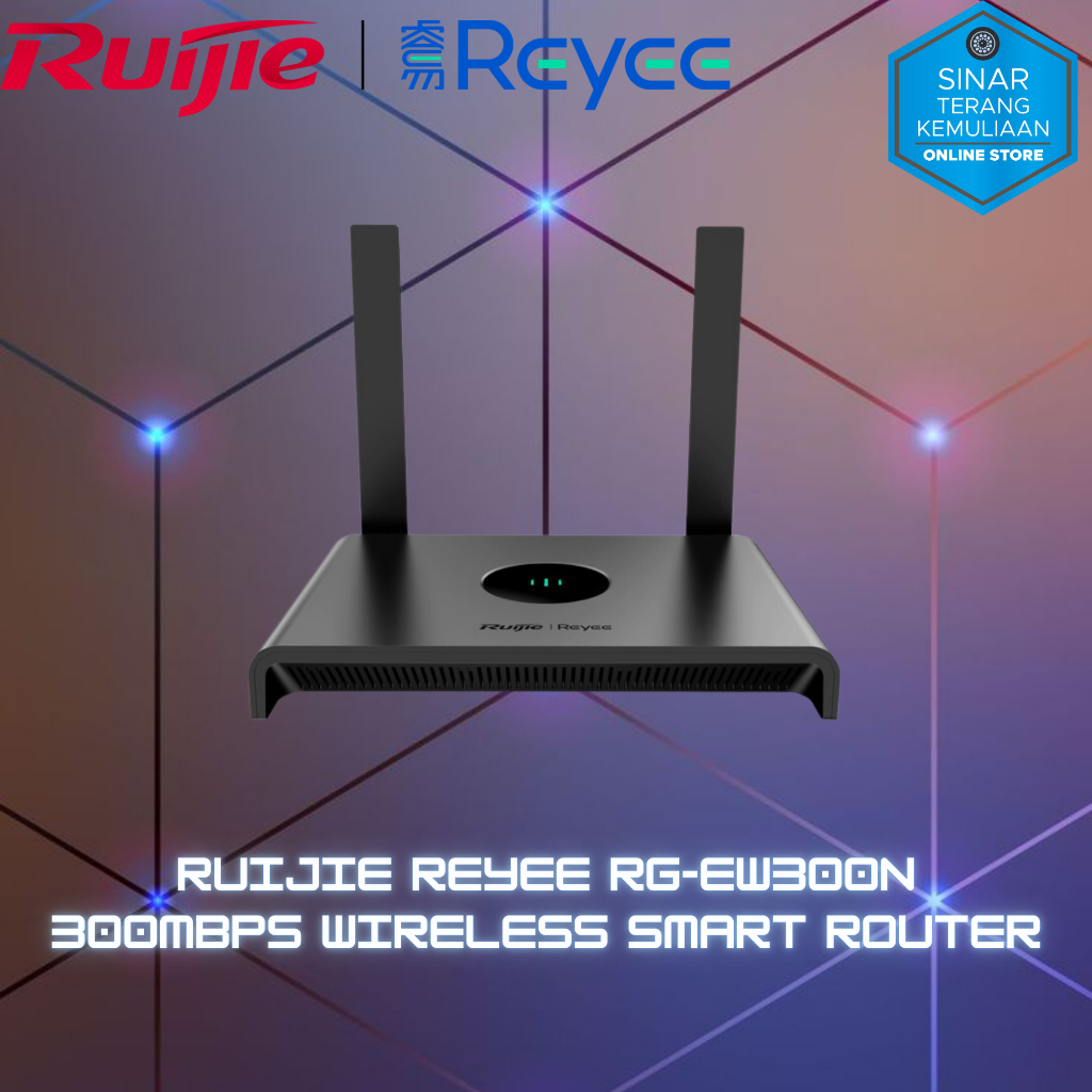 Ruijie RG-EW300N Wireless Router 300Mbps | Shopee Malaysia