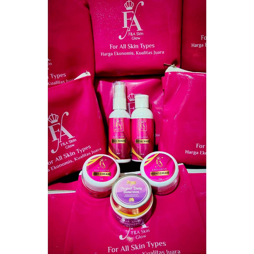 F&a Skin Glow Complete Face Package FA Glow Skincare original | Shopee ...