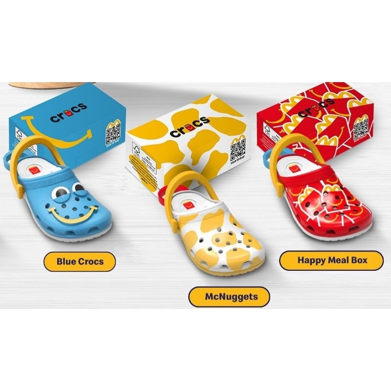 Crocs Toys McD Happy Meal 2024 | Shopee Malaysia