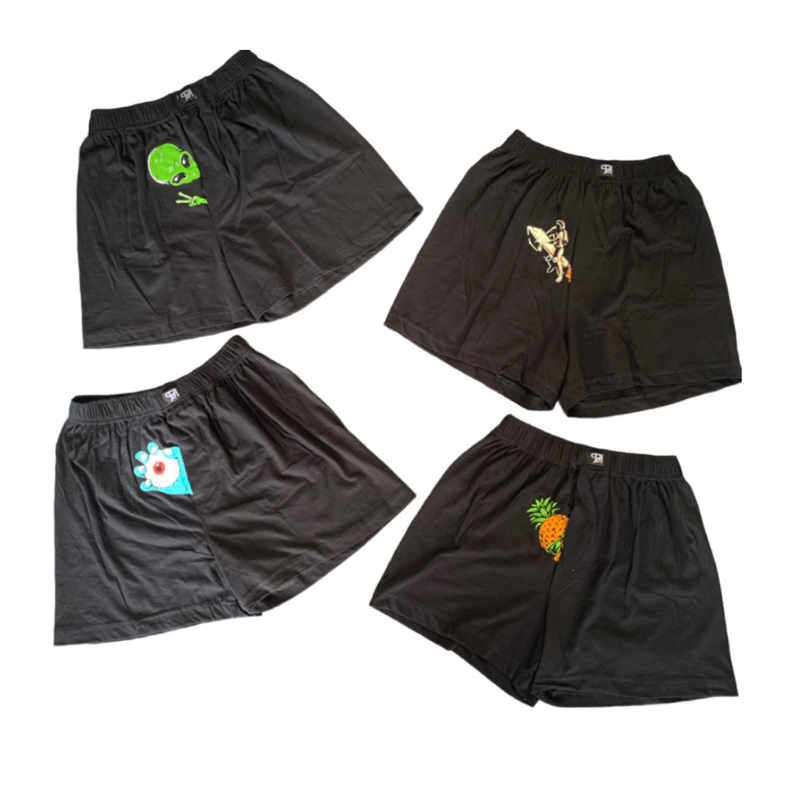 Qd - BOXER Shorts With Simple Picture MOTIF DISTRO | Shopee Malaysia