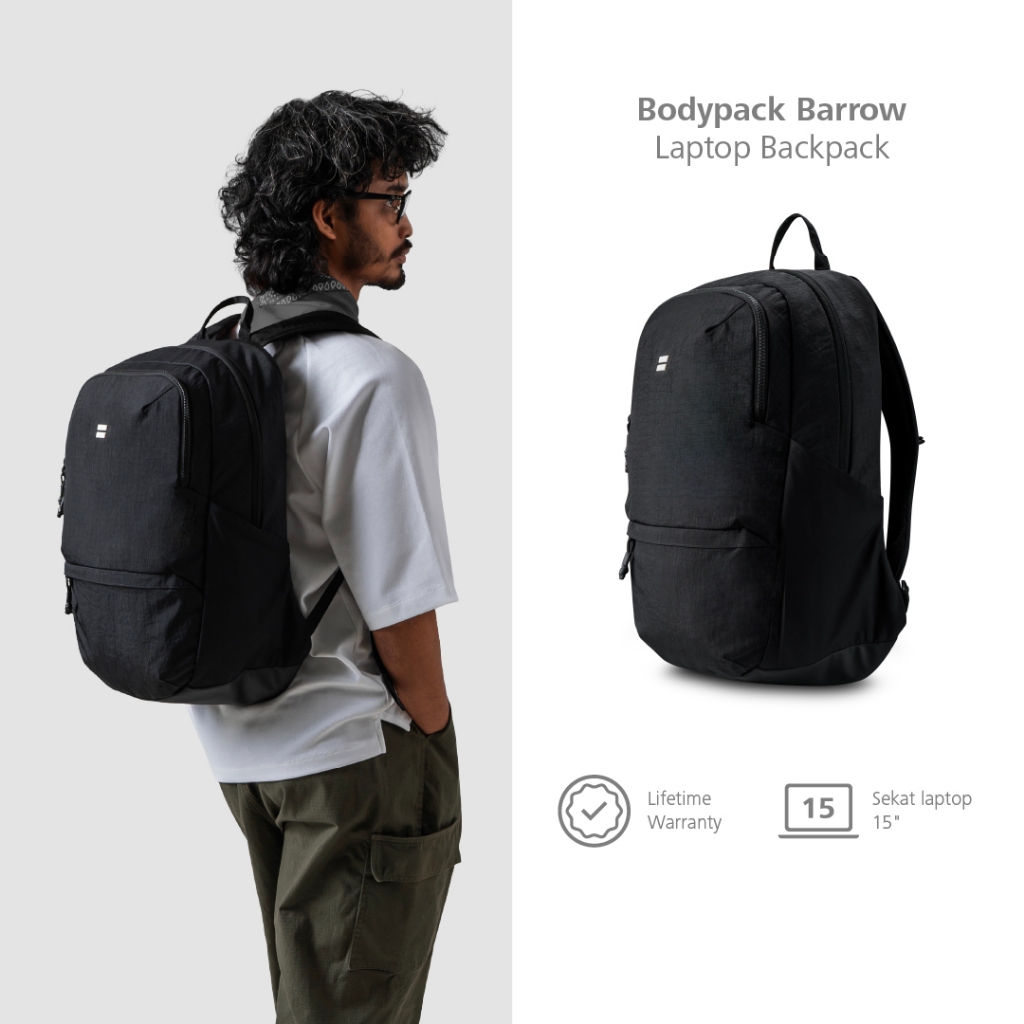 Bodypack Barrow Laptop Backpack 15 Inch Multifunctional Lightweight ...