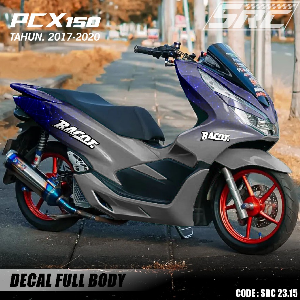 Sticker Decal Full Body Honda PCX 150 2017 2018 2019 2020 Sticker PCX ...