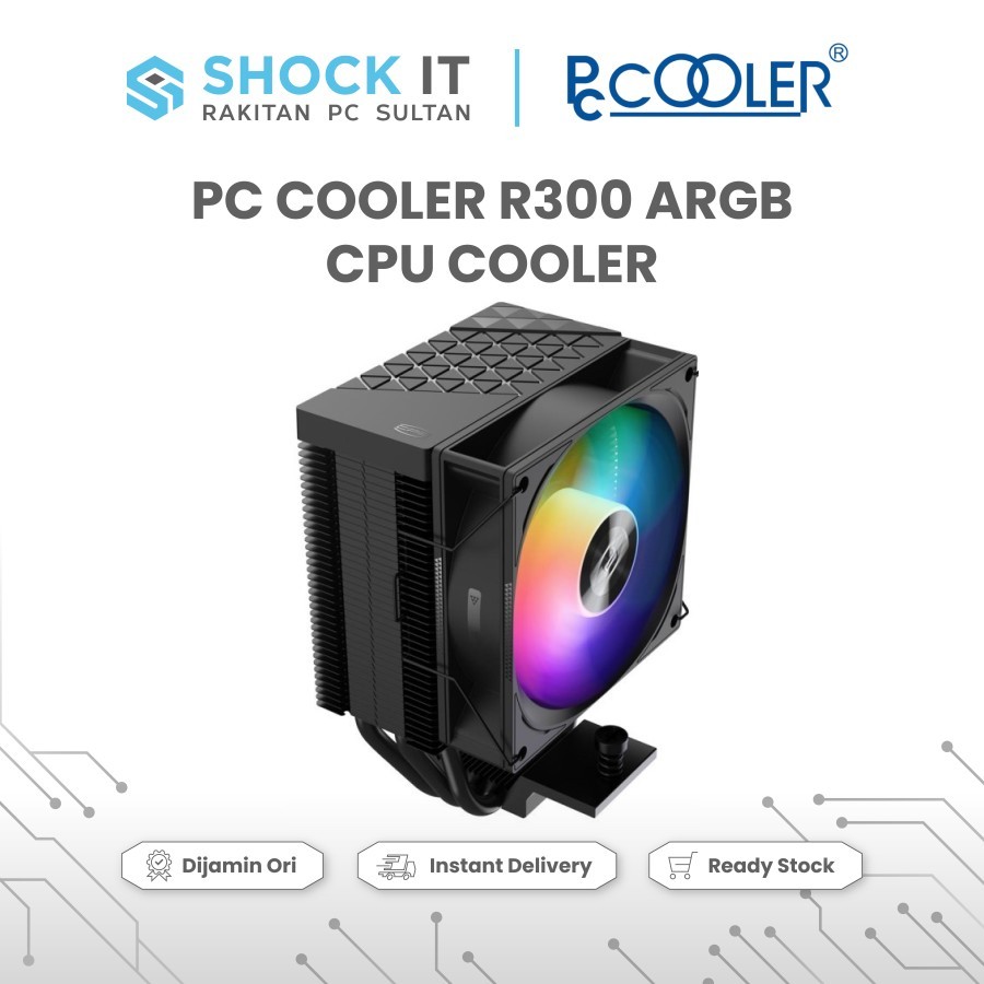 Pc COOLER R300 ARGB - CPU COOLER | Shopee Malaysia