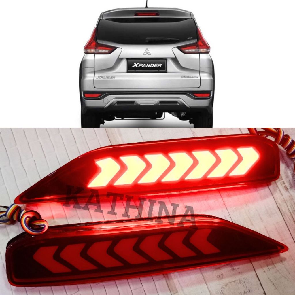 Xpander Type G Car Rear Reflector Light Led Bumper Reflector | Shopee ...
