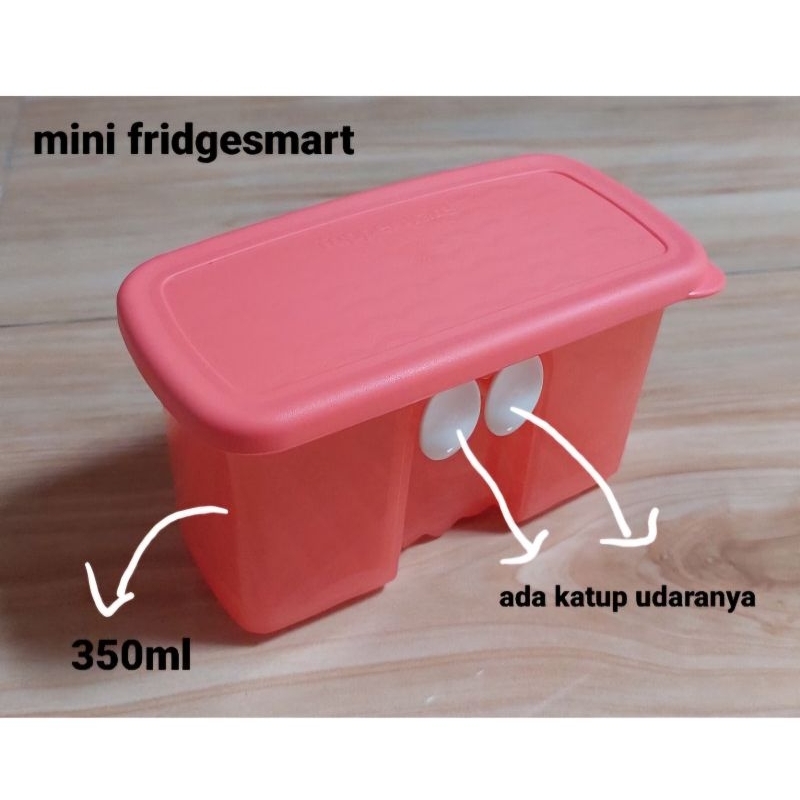 Tupperware Mini Fridgesmart 1pc retail 350ml plastic jar fruit vegetable refrigerator freezer ...
