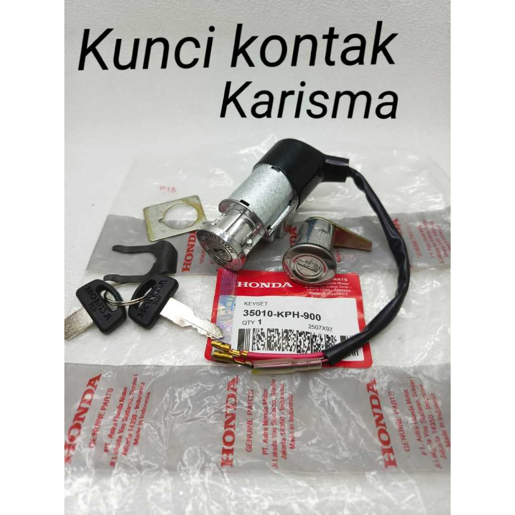 Contact KEY SEAT SET KHARISMA KARISMA HONDA KPH PART CODE | Shopee Malaysia