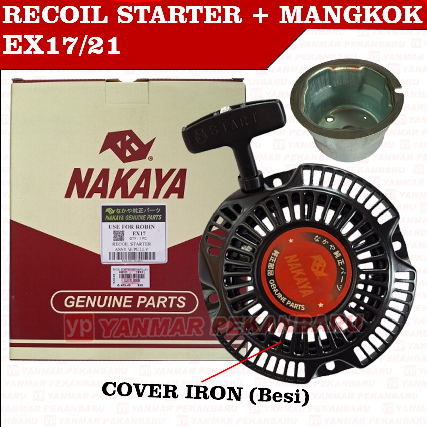 Ex17 Ex1 EX21 SP17 SP21 Recoil Starter Assy Crank Cap Robin EX 17 SP17 ...