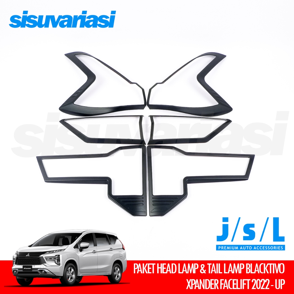 Xpander Accessories 2022 2023 2024 Package Cover List Headlight Rear ...