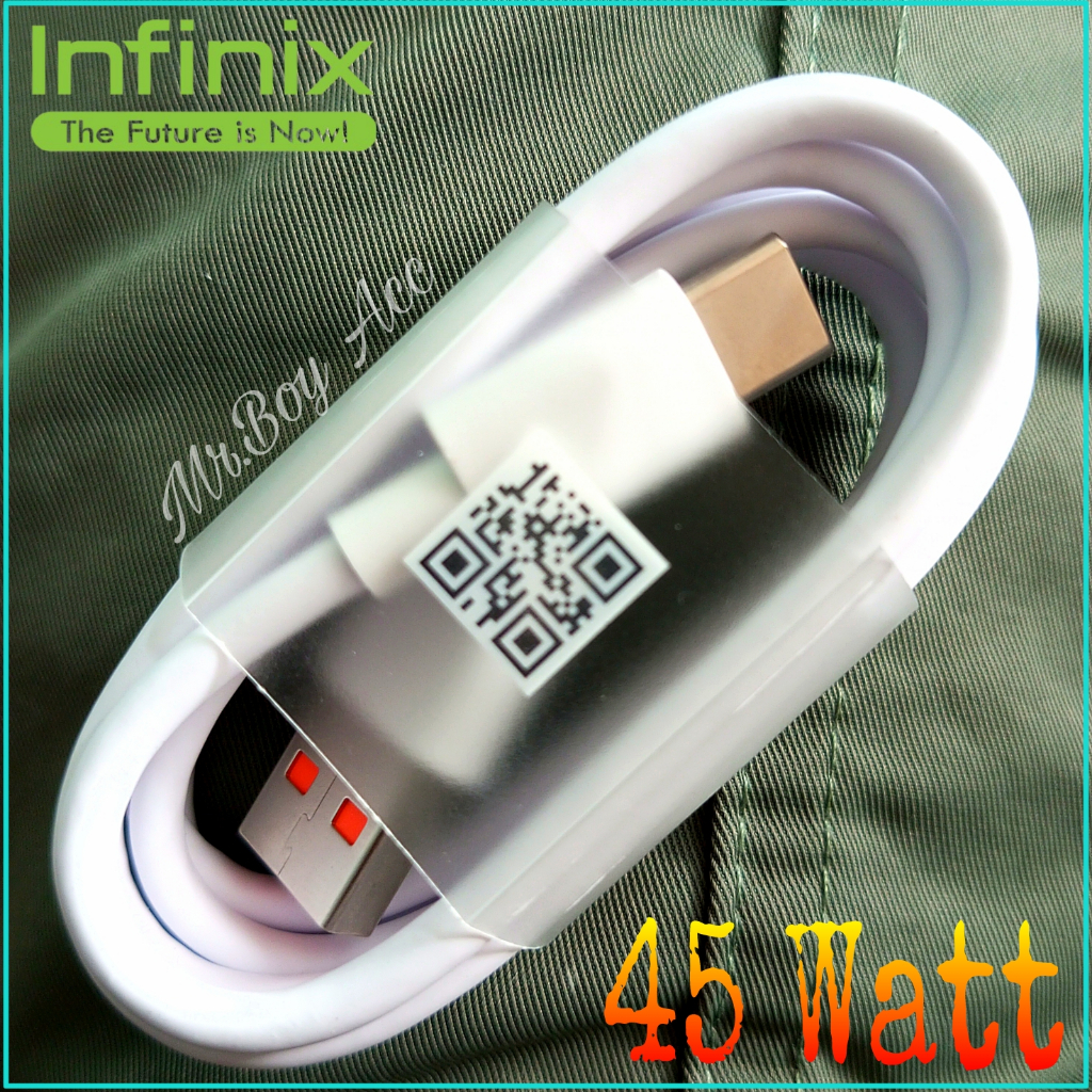 Infinix Data Cable 45W Type C FastCharge 100% Original Original Infinix ...