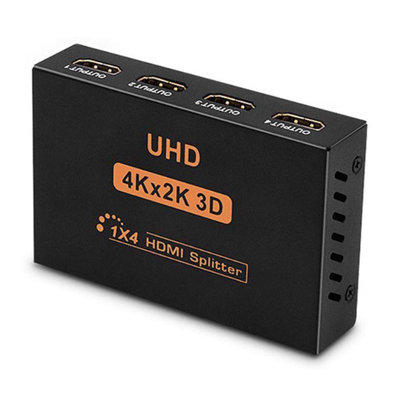 Hdmi splitter 4 ports / hdmi splitter 1-4 / hdmi splitter 1 to 4 Full ...