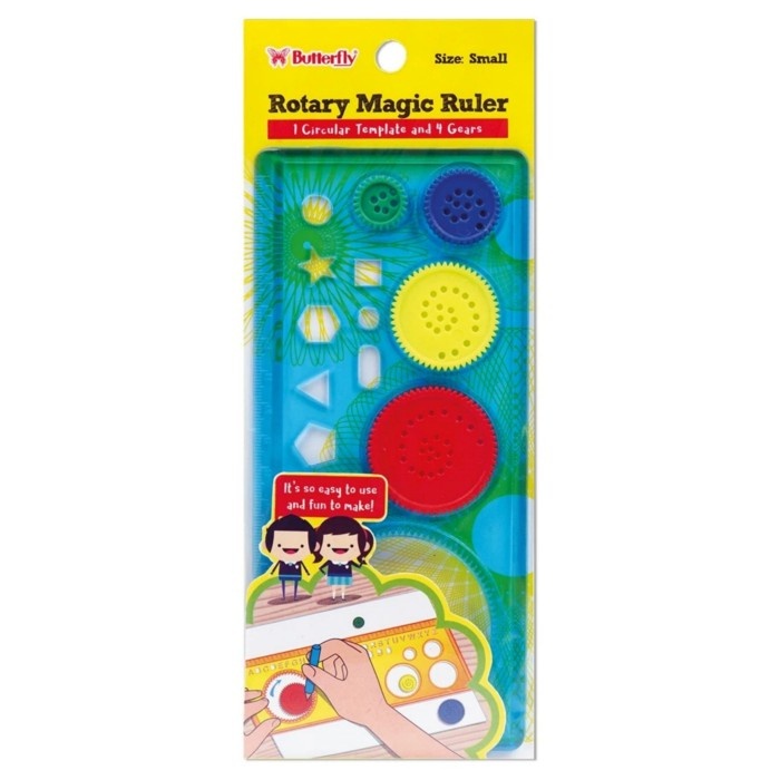Butterfly ROTARY MAGIC RULER SMALL | Mitra ABADI CATALOG | Shopee Malaysia