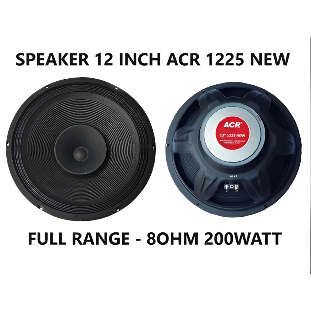 Speaker ACR 1225 NEW MK1 12 Inch Full Range / ACR FullRange ACR 12 ...