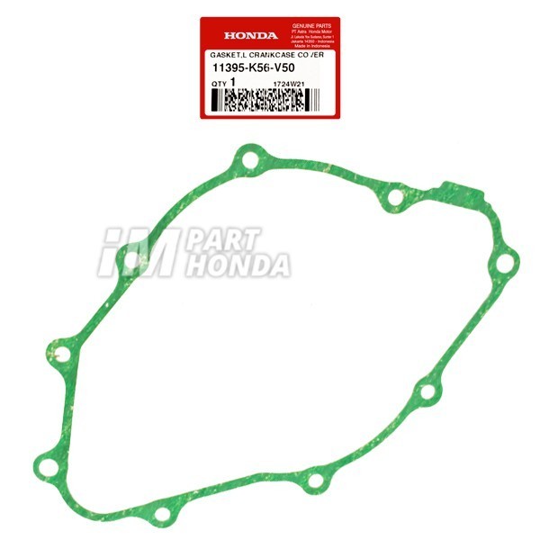 MESIN [11395-K56-V50] Paking / GASKET COVER / ENGINE TUB COVER LEFT ...