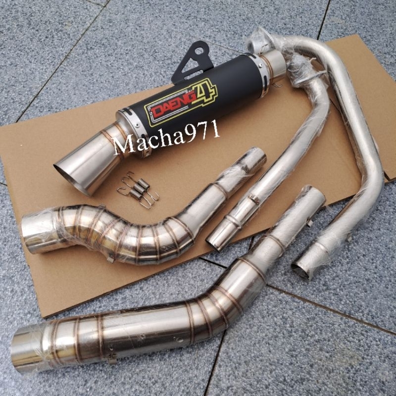 1set daeng sai4 open spec pipe Tmx 125 155 Pinoy raider 150carb,fi ...
