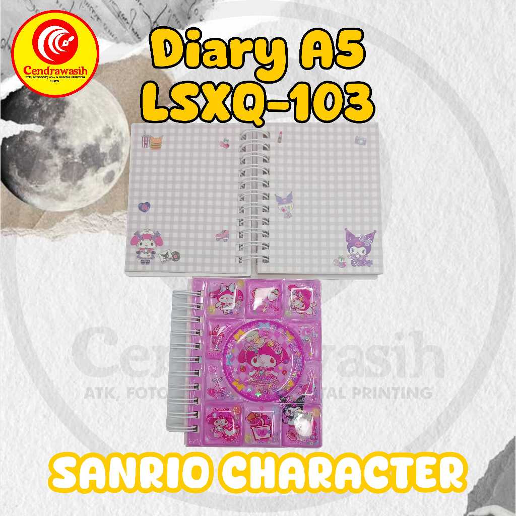 Diary LSXQ-103/ DIARY A6/DIARY CHILDREN/DIARY GIRLS | Shopee Malaysia